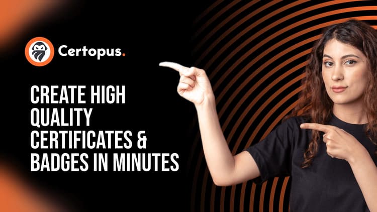 Diseñar y entregar certificados verificables | Certopus